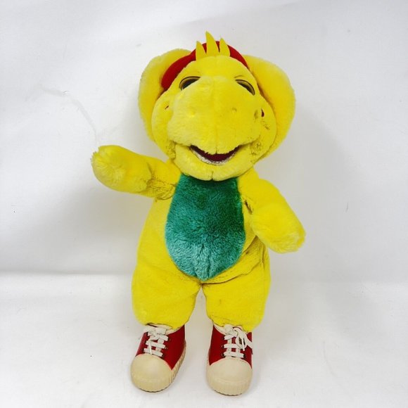 Toys | Barney Bj Yellow Dinosaur 1994 Lyons Group Stuffed Plush Vintage ...